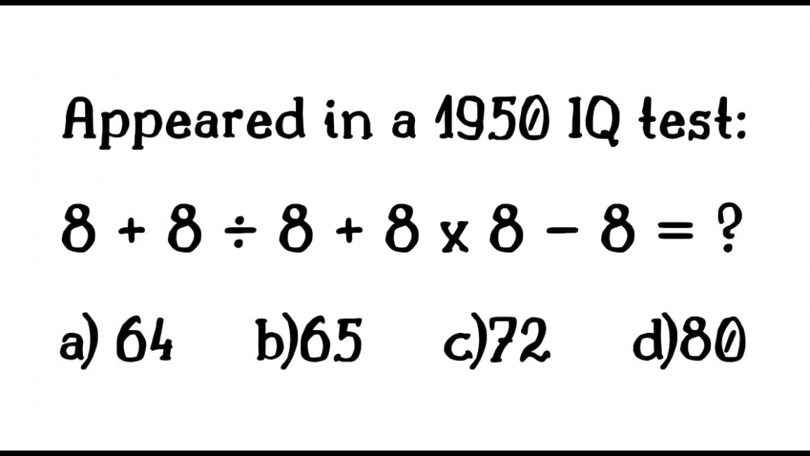 Still wanna try this impossible quiz?