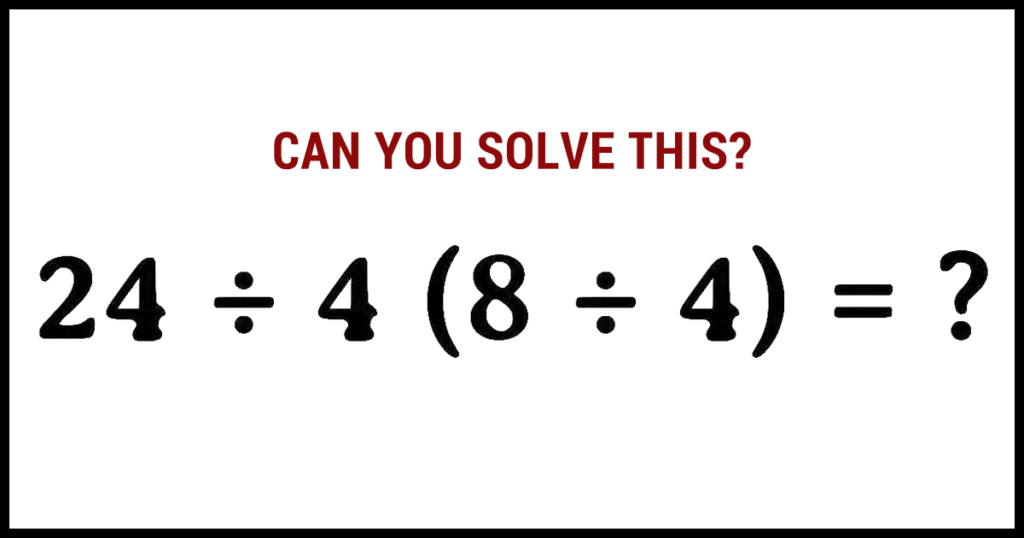 How Good are Your Math Skills? Try Solving This Tricky Problem!