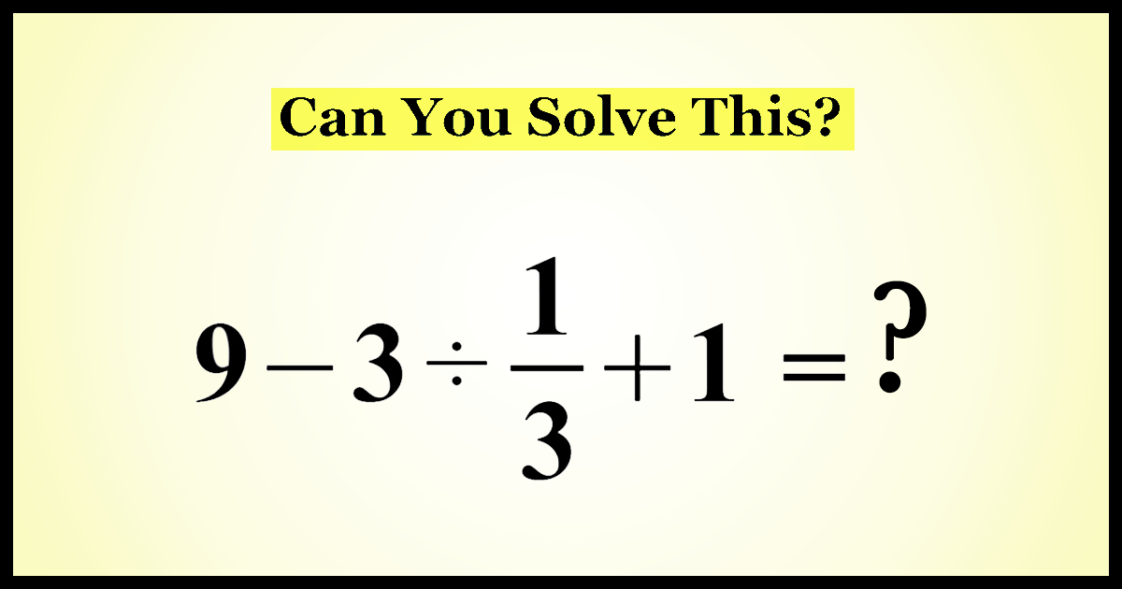 This Math Problem Went Viral in Japan. Can You Solve It?