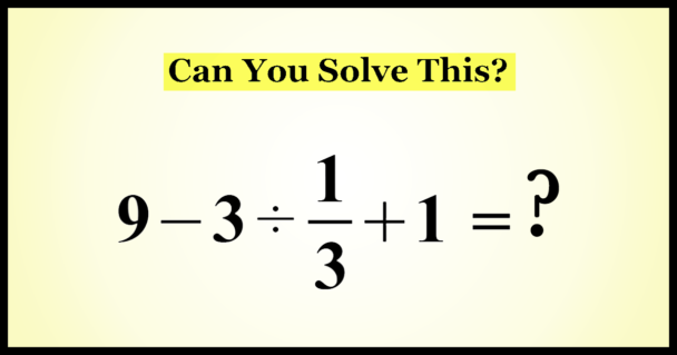 This Math Problem Went Viral in Japan. Can You Solve It?