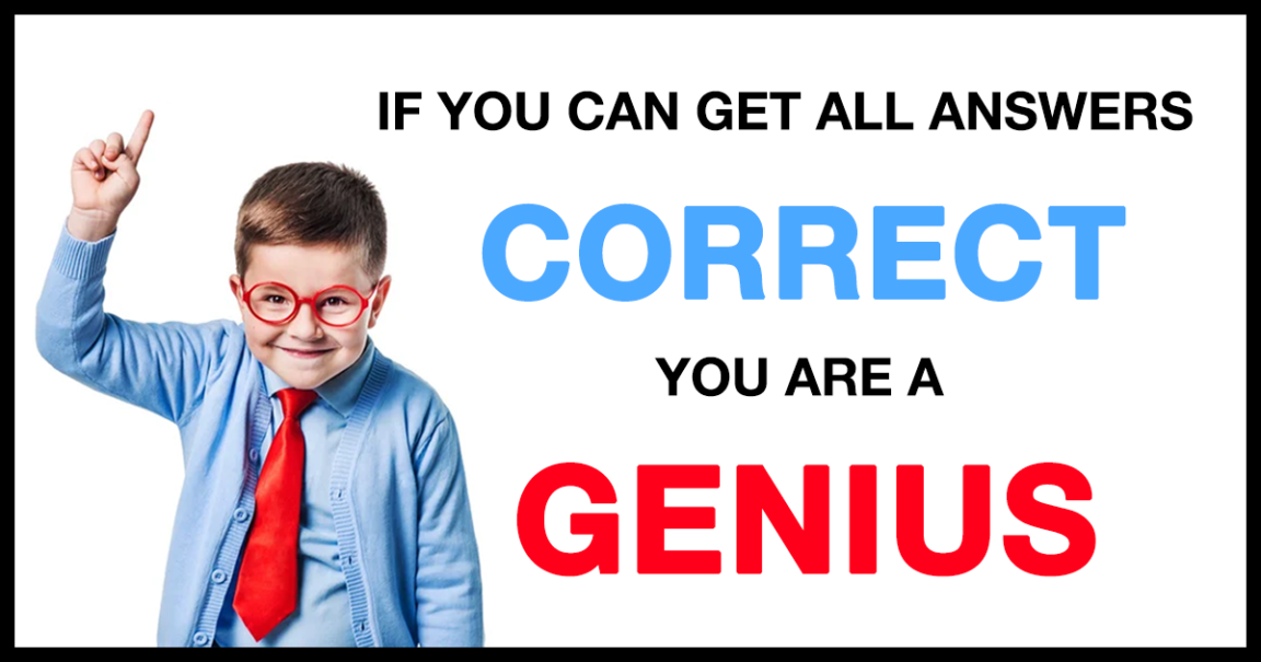 You're A Genius If You Can Get 10/10 In This Tricky General Knowledge Test