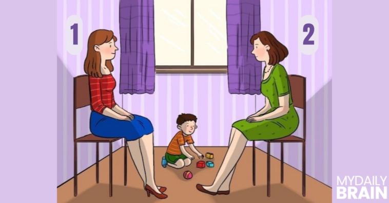 Who Is The Real Mother Of The Child? Your Answer Will Reveal The Type ...