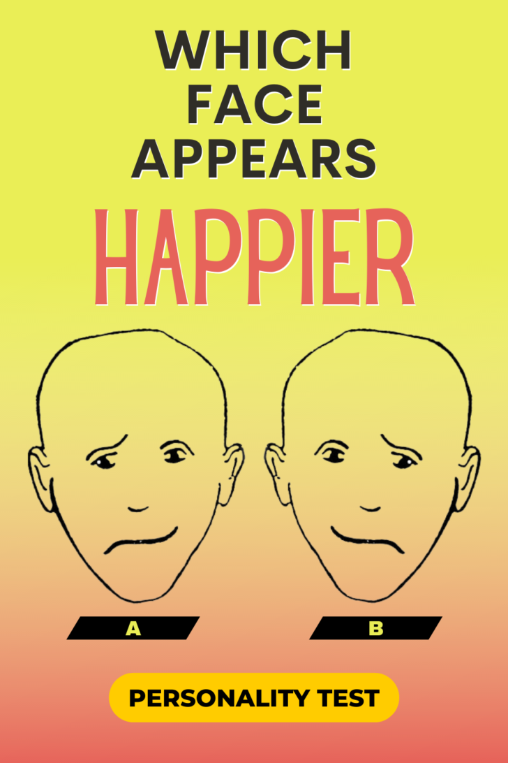 Which Face Is Happier? The Answer Will Reveal How Your Brain Works