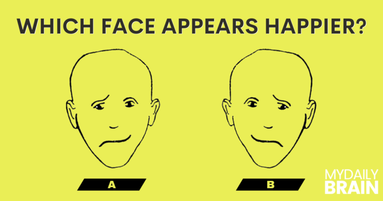 Which Face Is Happier? The Answer Will Reveal How Your Brain Works